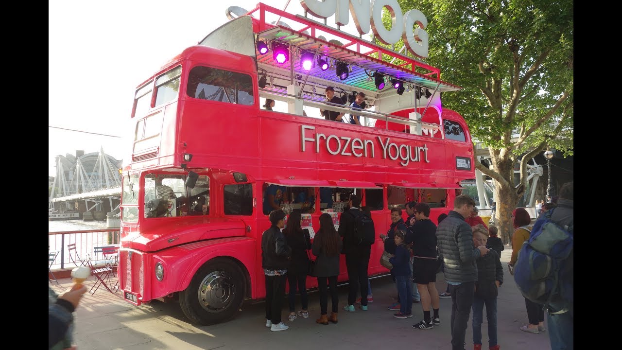 SNOG Frozen Yogurt - London 2018 - YouTube