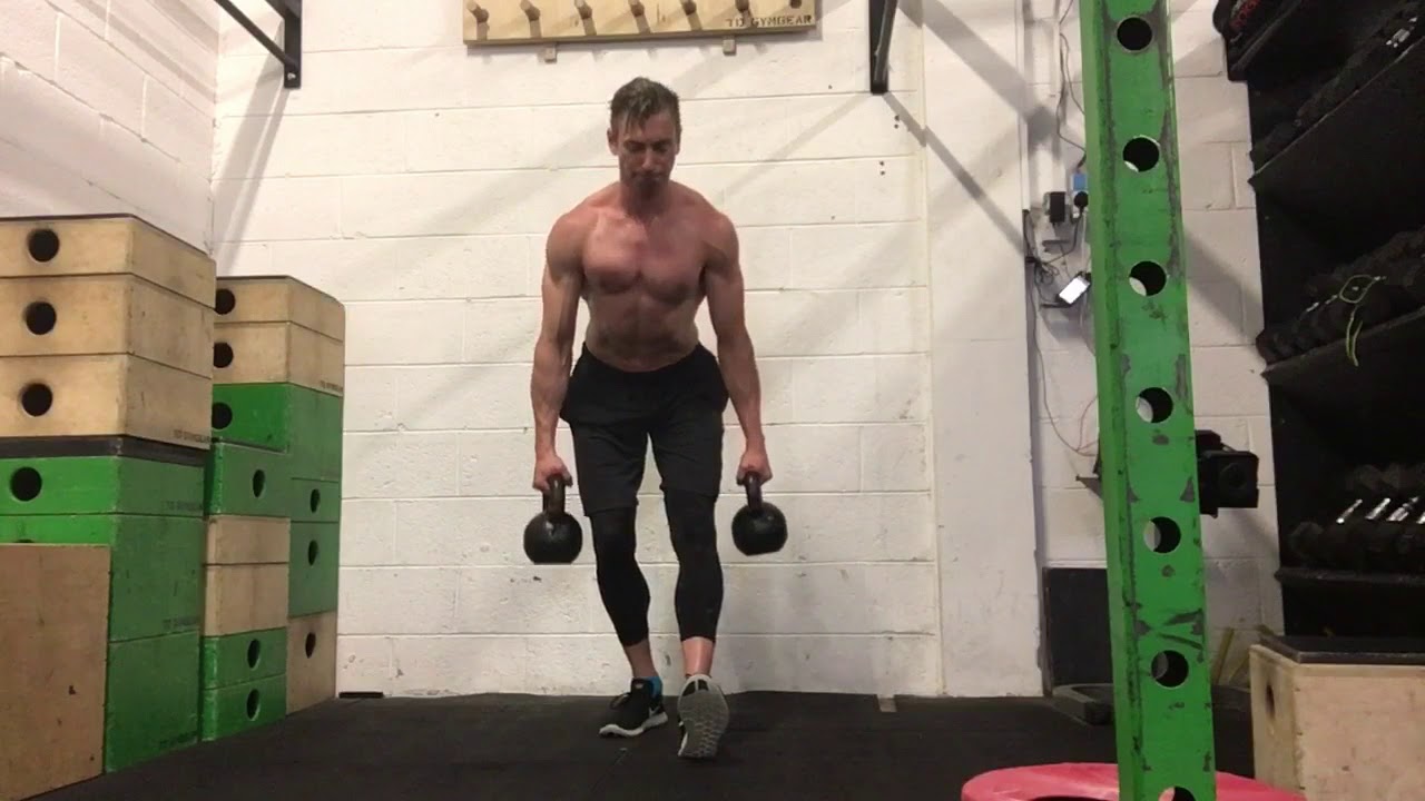 Split stance deadlift - YouTube