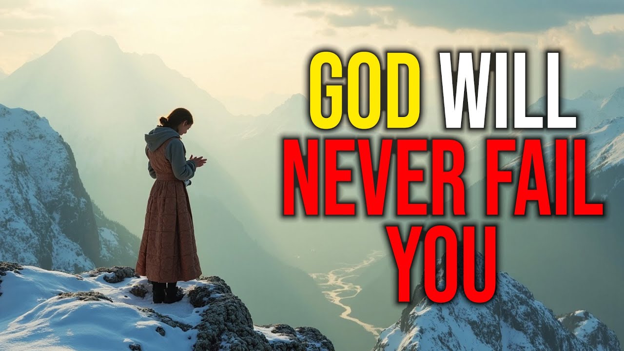 God Will Never Fail You | Morning Prayer to Start Your Day - YouTube