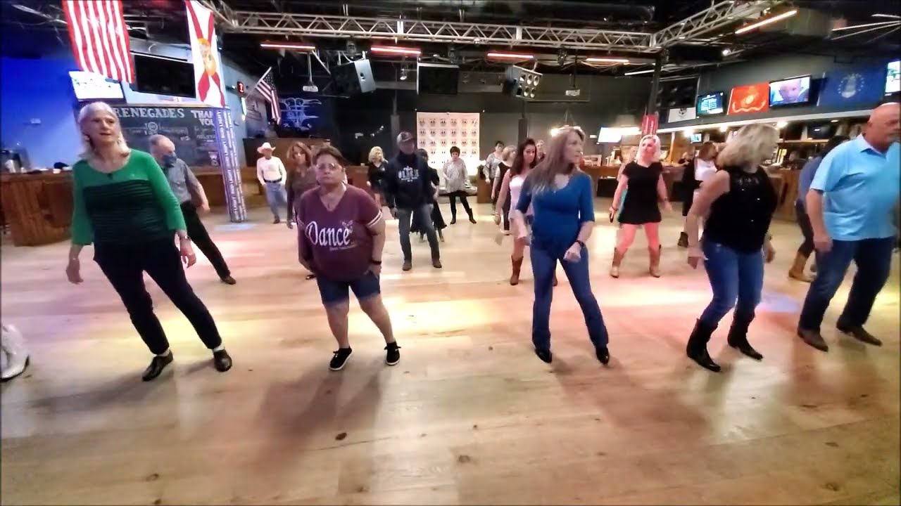 Dancing I Was On A Boat Line Dance By Trevor Thornton At Renegades On 3 ...