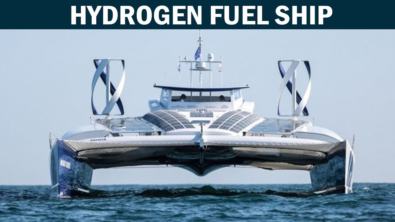 The world's first hydrogen powered ship - YouTube