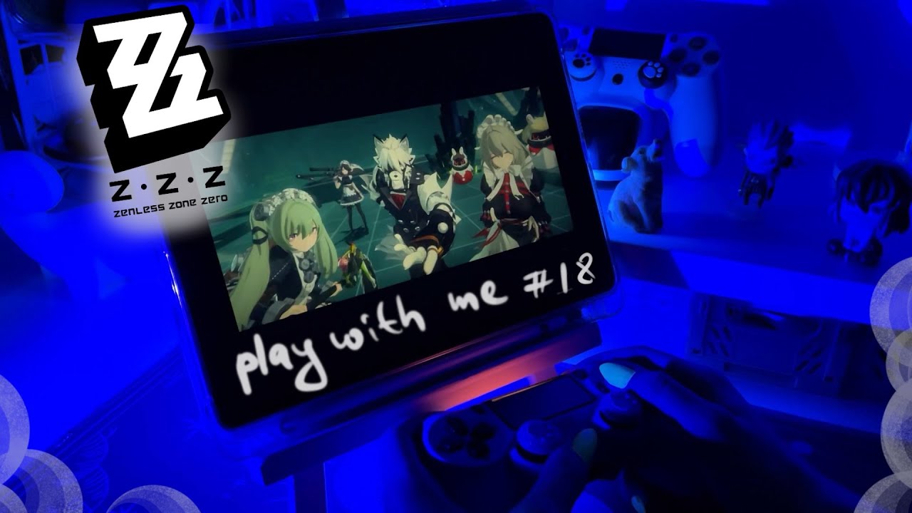 Saving Hacker Rain | playing Zenless Zone Zero on iPad #18 | ~80 min of ...