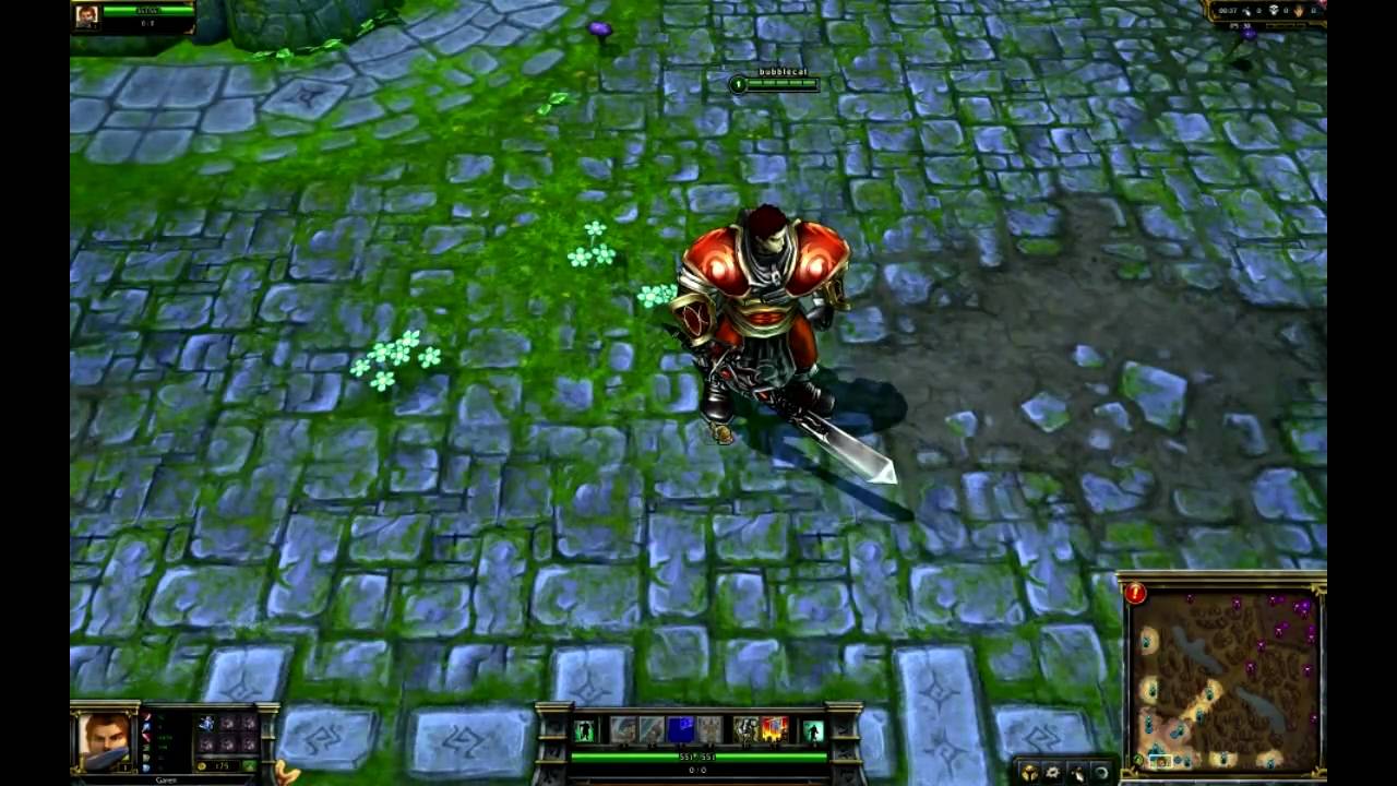 Sanguine Garen Skin - YouTube