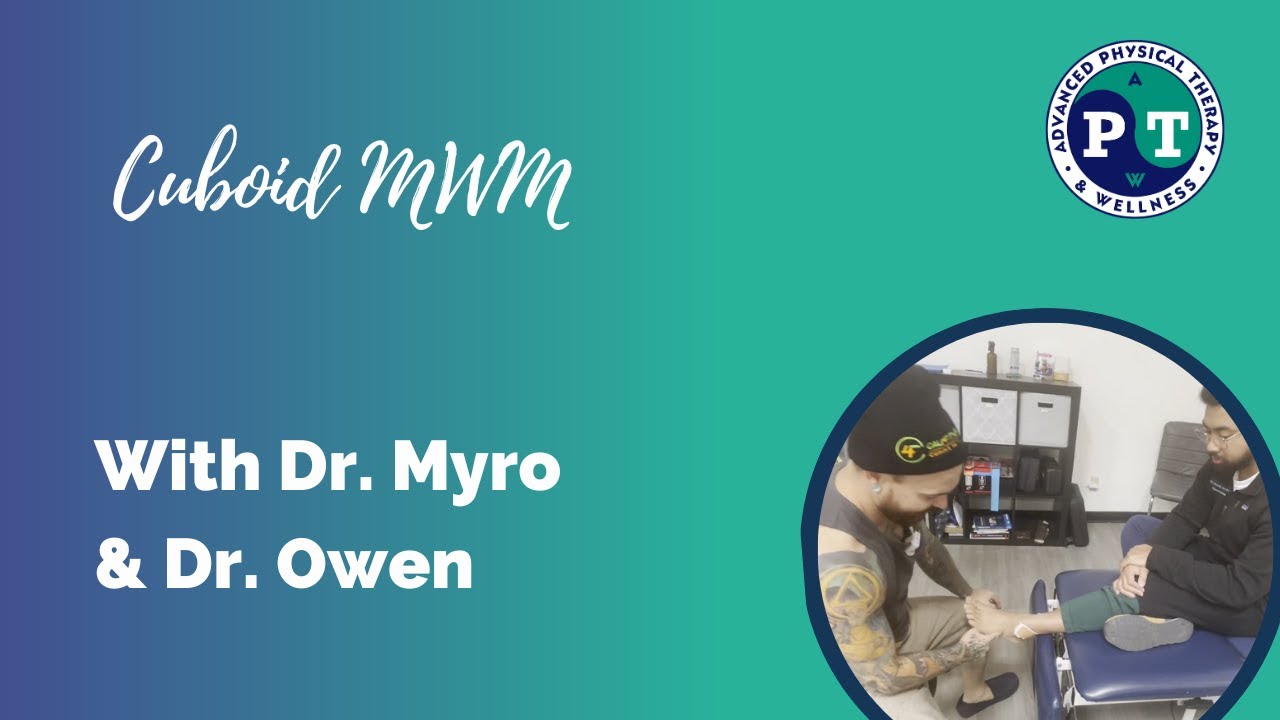 Cuboid mobilization with Movement for Foot and Ankle pain - YouTube