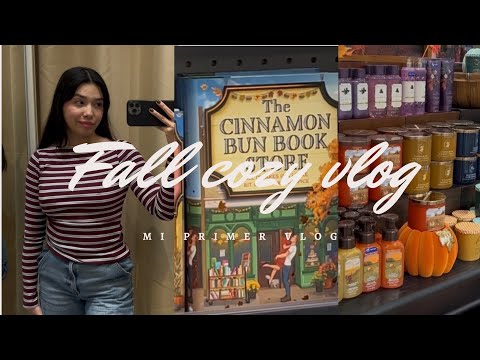 Mi primer cozy vlog| cozy| otoño, fall, compras🍁🍂