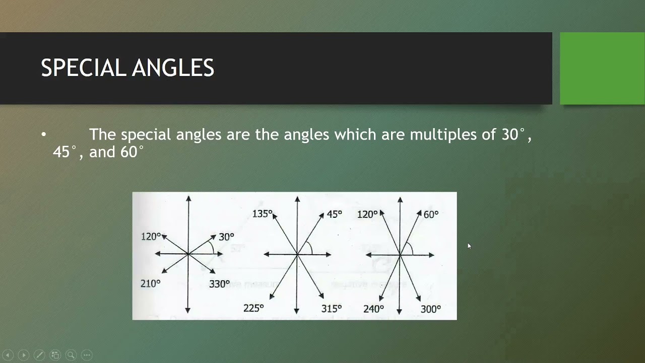 TRIGO - ANGLES AND MEASUREMENTS - YouTube