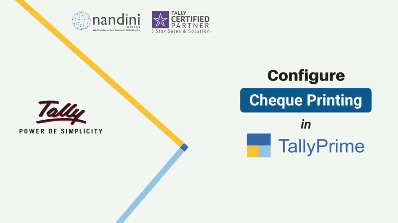 Cheque Printing In TallyPrime Configure Print Cheque In Tally Cheque Printing In TallyPrime Configure Print Cheque In Tally