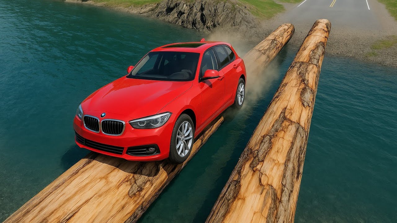 Cars Vs Deep Water BeamNG drive BeamNG 70 - YouTube