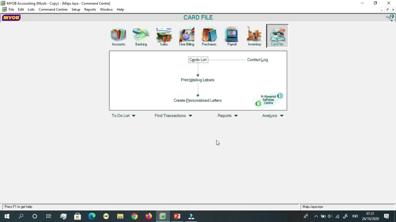 TUTORIAL MYOB ACCOUNTING V18 (MENGISI DATA CUSTOMER-SUPPLIER-SALDO AWAL PIUTANG DAN HUTANG ...