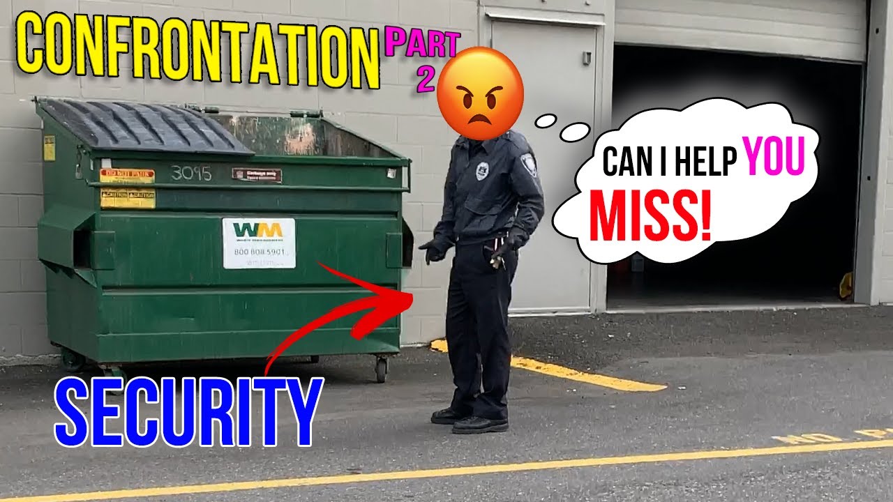 Dumpster Diva DUMPSTER DIVING OUT ON THE TOWN! BIG LOTS. CONFRONTATION ...