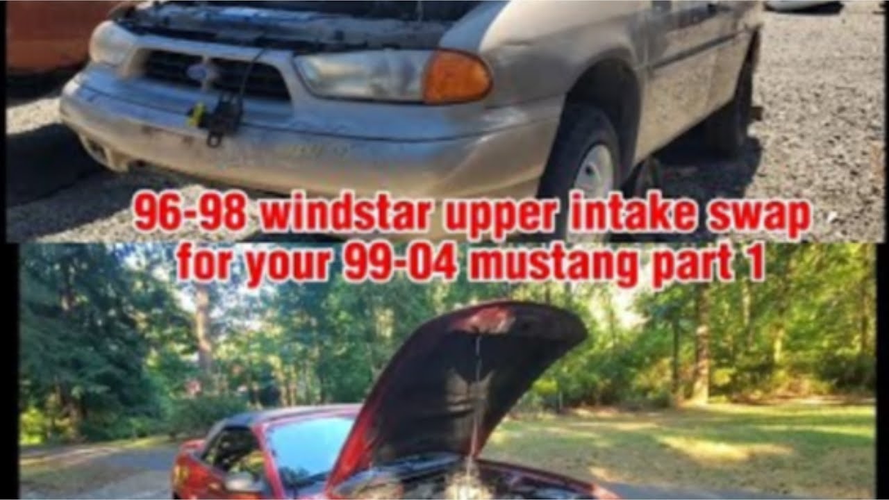 Windstar Intake Manifold Swap 99-04 Mustang (detailed walk through ...