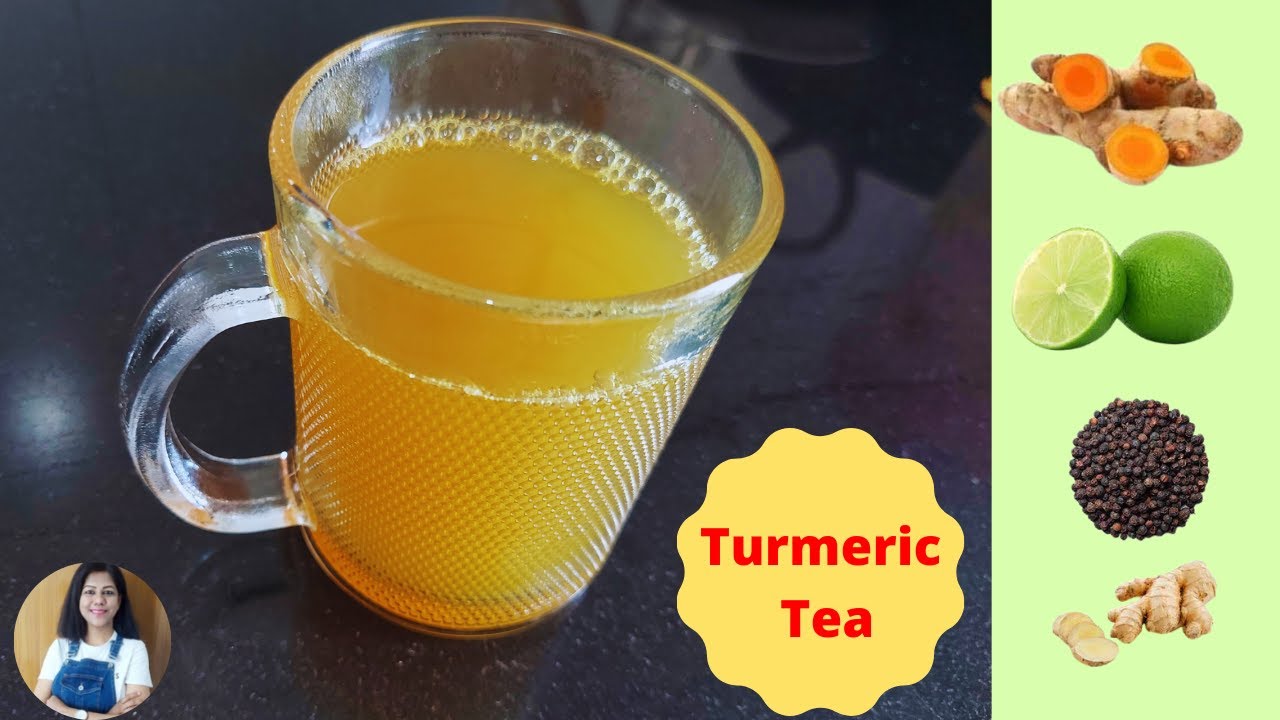 Home made Tea using Turmeric, Lemon , Ginger and Black Pepper ...