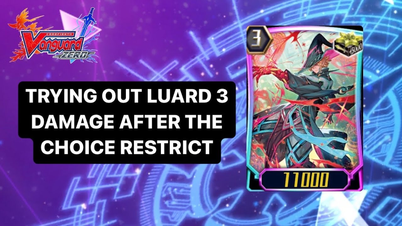 Trying Out 3 Damage Luard ACCIDENTALY vs Chronojet Dragon G!! Vanguard ...