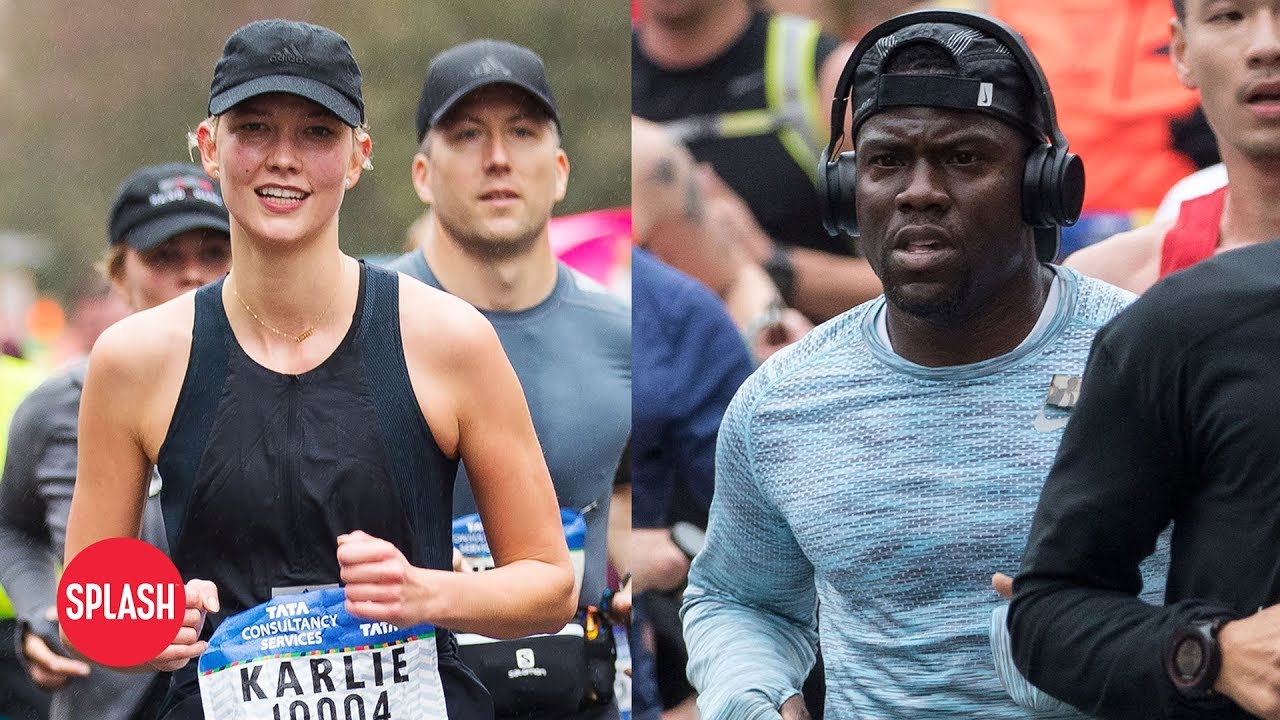 Kevin Hart and Karlie Kloss Run NYC Marathon | Daily Celebrity News ...