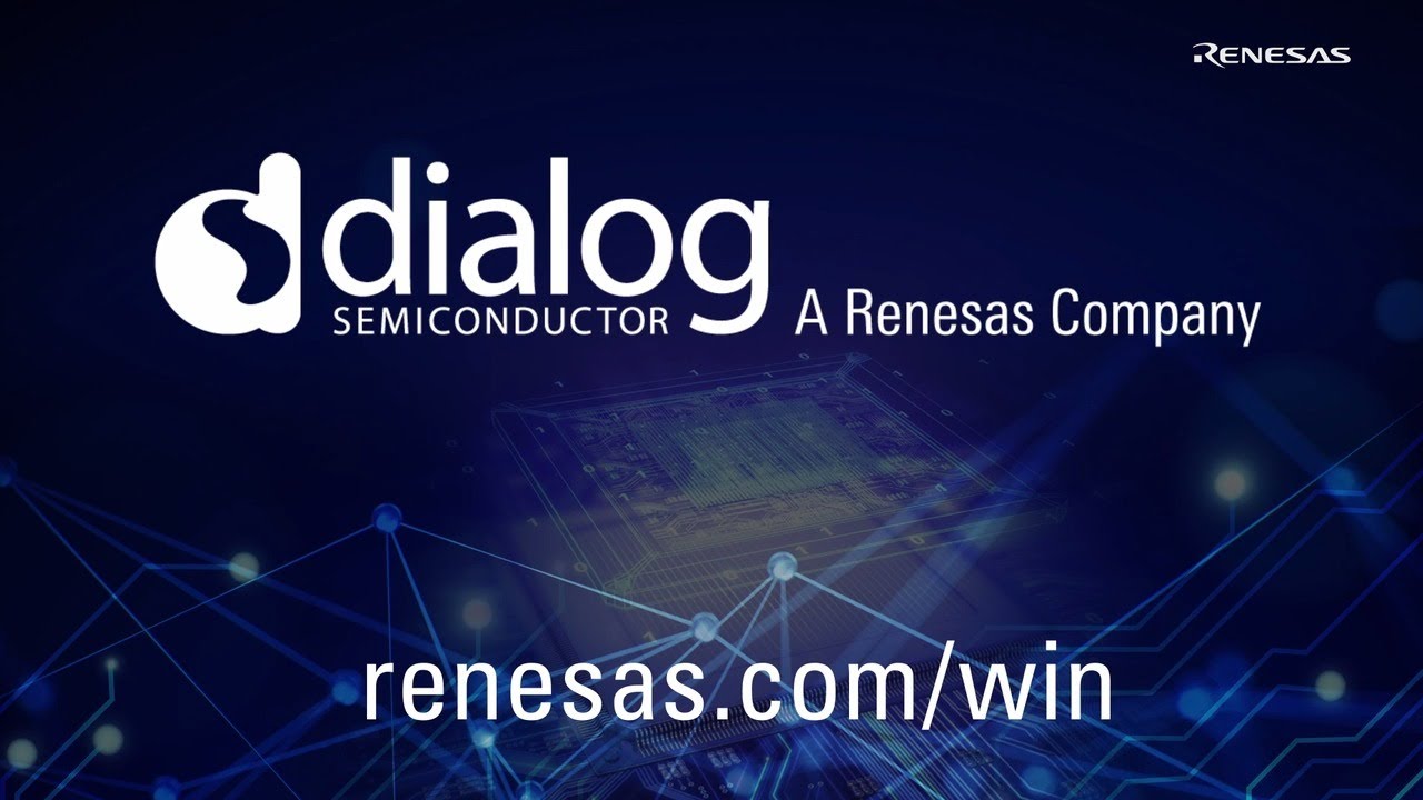 Renesas + Dialog: Driving Tomorrow’s Technology Today - YouTube