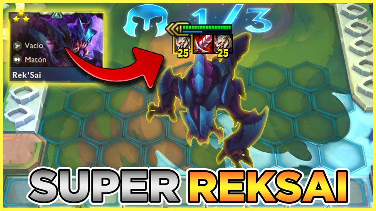 😰 DEBEN NERFEAR ESTO! compo REKSAI 3 ESTRELLAS en TFT SET 9 - YouTube