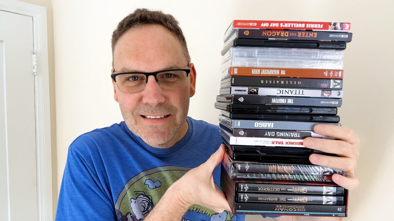4K + Blu-ray Movie Collection Haul March 2024 - YouTube