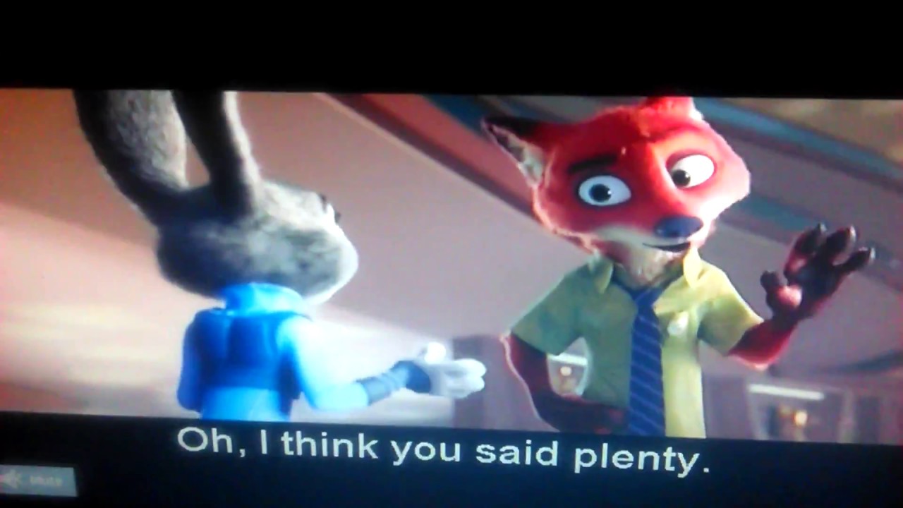 Zootopia Nick Wilde scene dub - YouTube