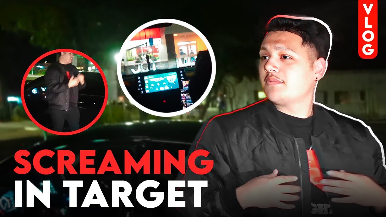 SCREAMING IN TARGET ! - YouTube