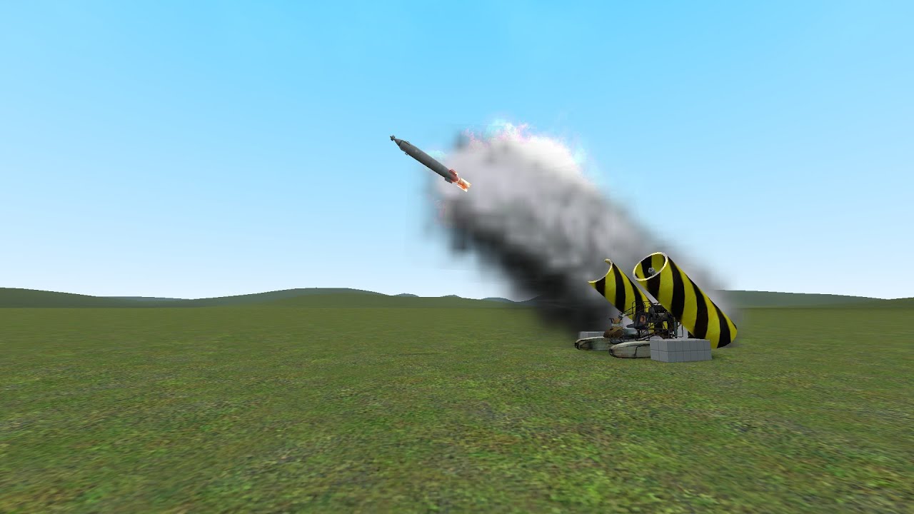 Wiremod rocket launcher vehicle - YouTube