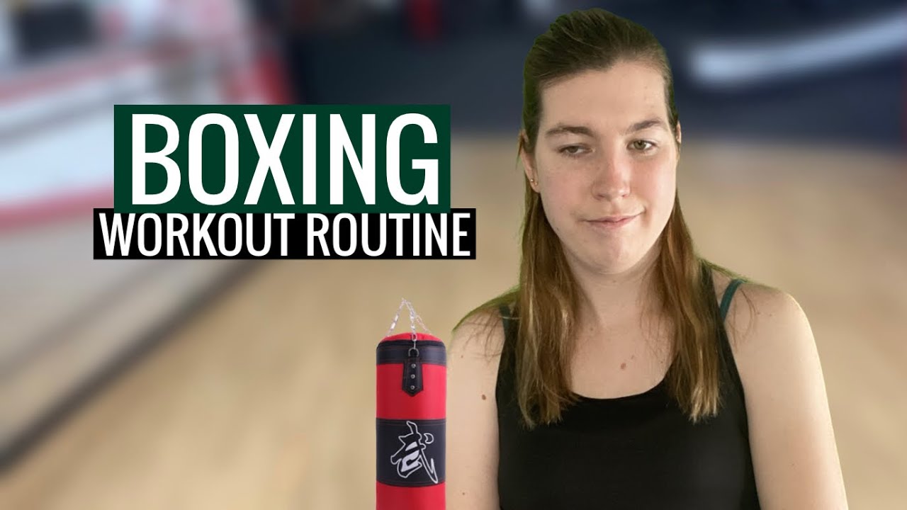 My Full Boxing Workout Routine - YouTube