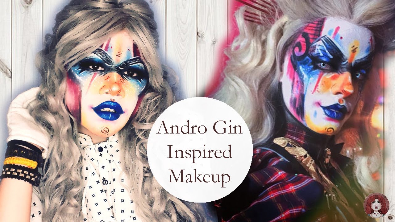 Andro Gin Inspired Makeup - YouTube
