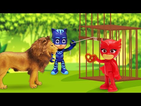 Un picnic particolare! I PJ Masks giocattoli nel nuovo video con i giochi per i bambini piccoli