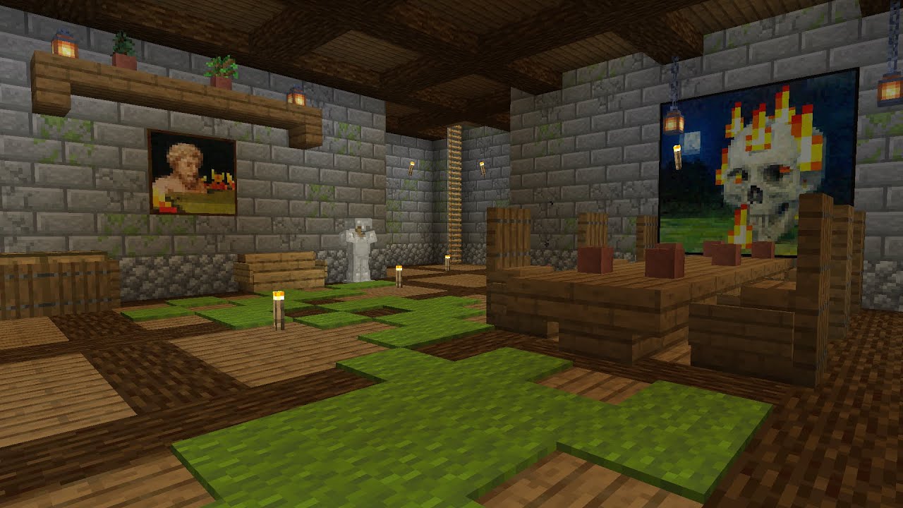Minecraft Let´s Play #44 Inredning! - YouTube