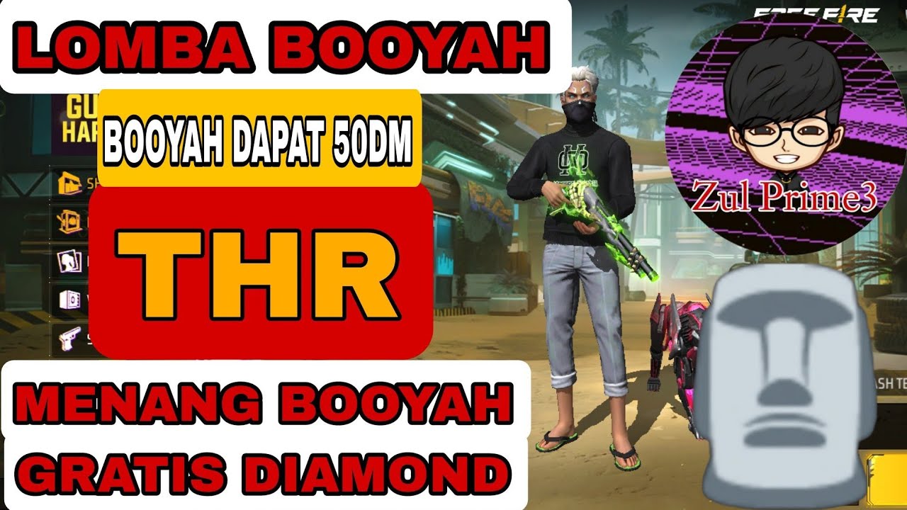 GRATIS DIAMOND YANG BOOYAH.!! LOMBA BOOYAH DAPAT DIAMOND ..!! 8 ROUND ...