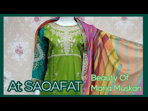 Latest Maria Muskan Beautiful Stylish Party Wear Dress Unstitch PKR ...