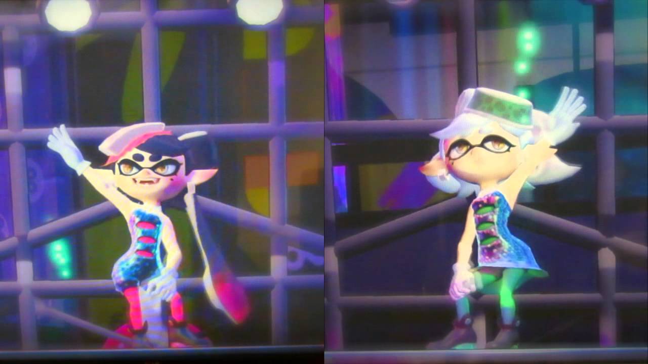 Splatoon theme song Dance during Splatfest - YouTube
