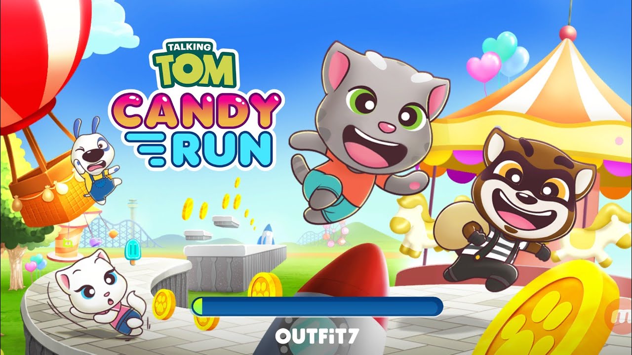 Talking Tom Candy Run - Candy Run thế giới kẹo ngon. - YouTube
