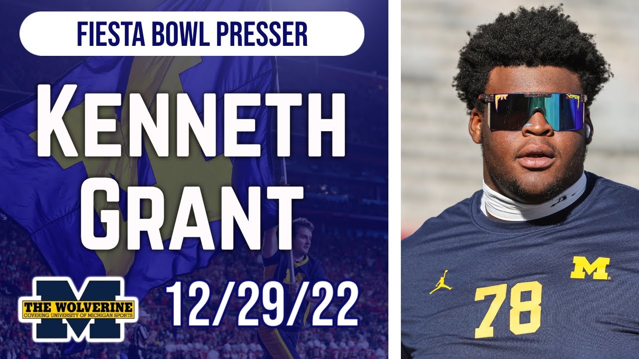 Kenneth Grant on adapting at Michigan, being a gift from the football ...