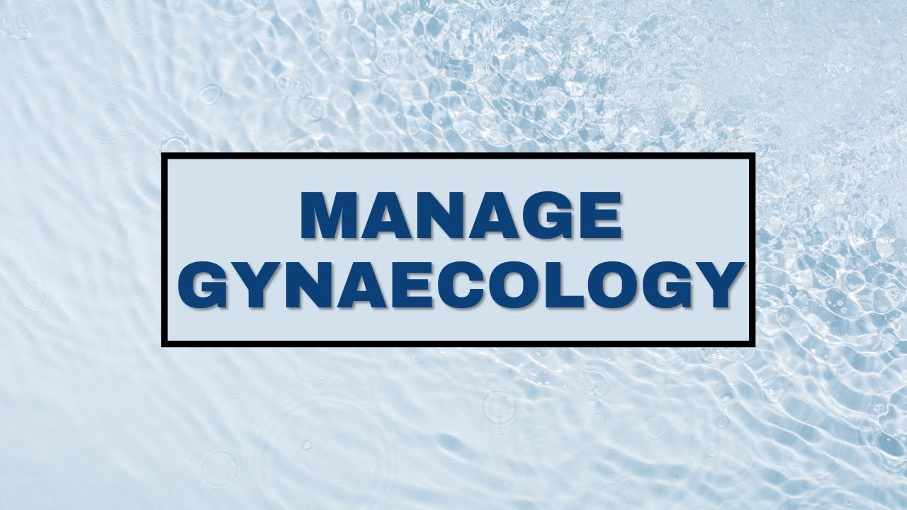 How to manage Gynae Department? - YouTube
