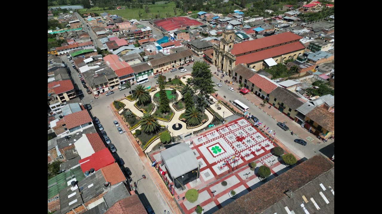 Transmisión en vivo inauguración parque principal en Tibaná Boyacá ...