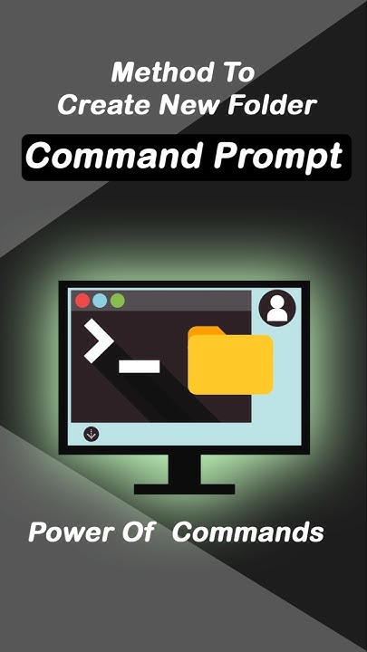 How to create Folder? ! How create folder by command Prompt? ! Folder kaise Banaye #file #folder ...