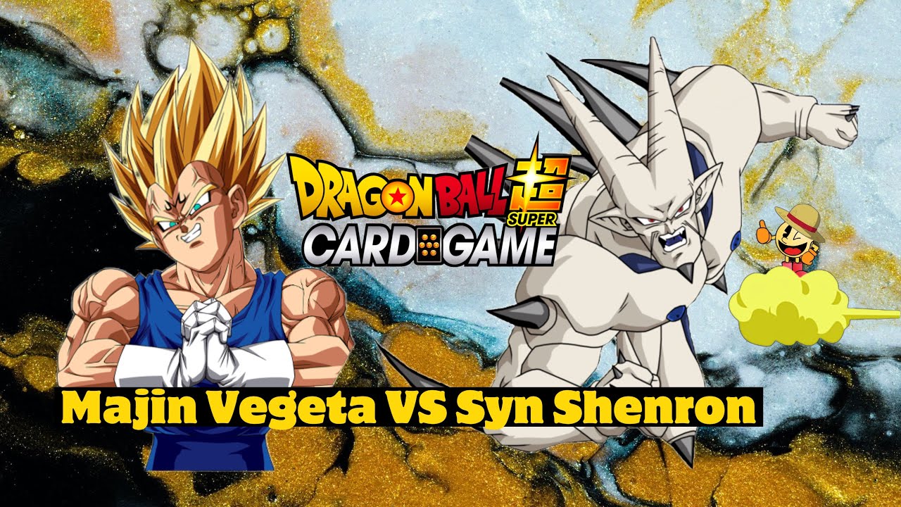 Yellow Majin Vegeta (Yellow Starter) vs Syn Shenron (Red) - Dragon Ball ...