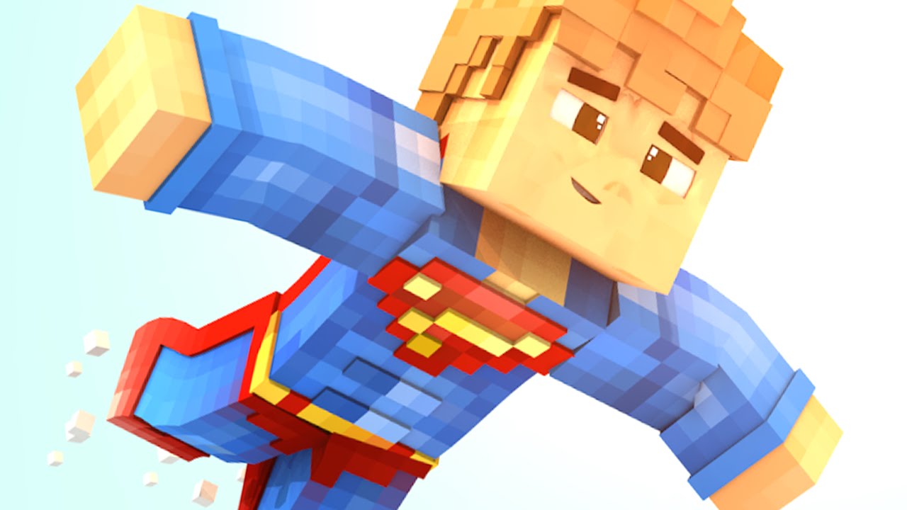 Minecraft: SUPER MAN CALVO!! ( Build Battle ) - YouTube