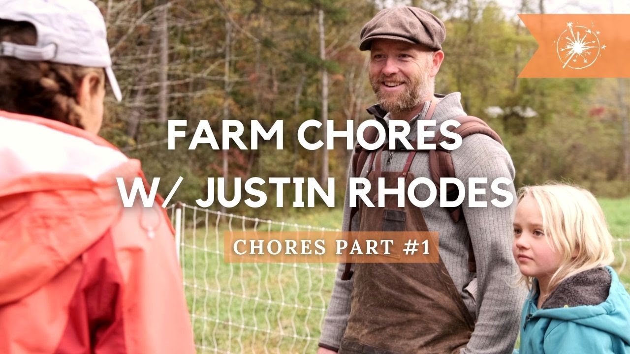 Doing Farm Chores With Justin Rhodes! - Pigs, Chickens, and more ...