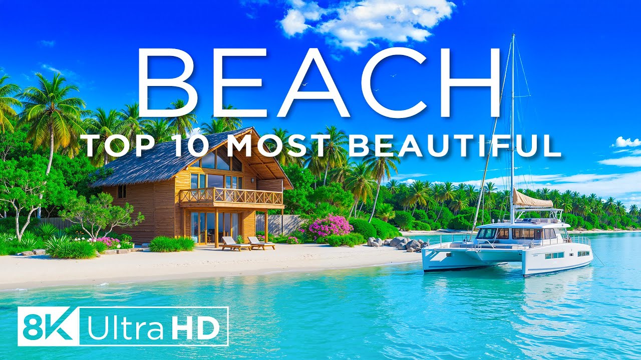 Top 10 • Most Beautiful BEACHES in the World | Part 1 | 8K Ultra HD ...