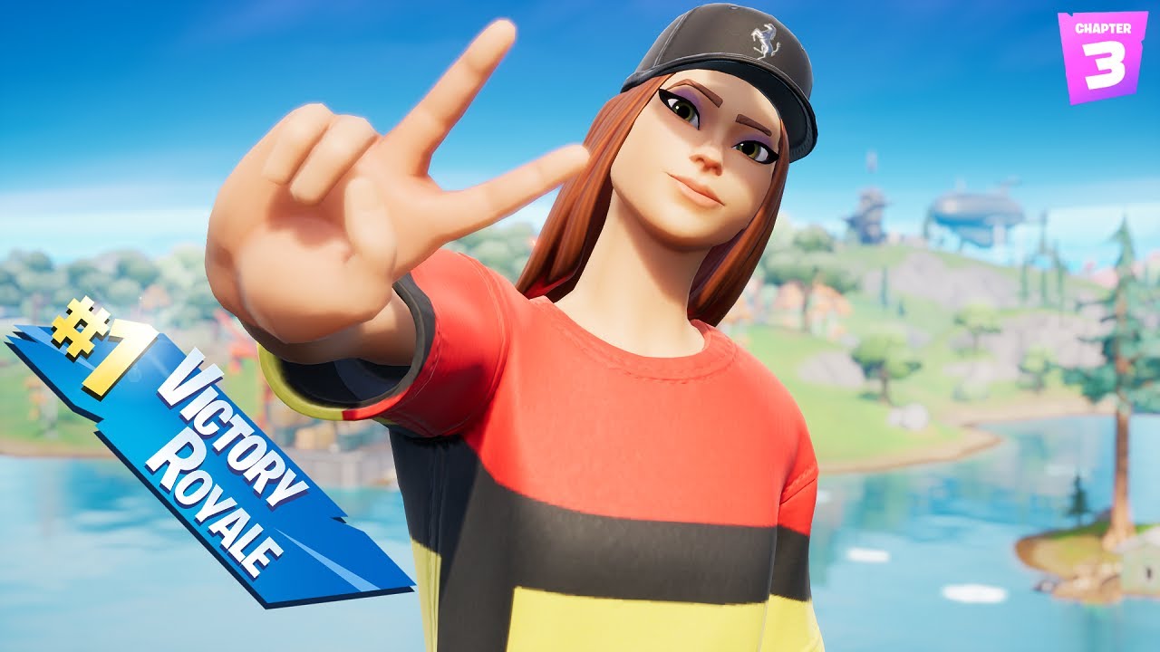 Victoria con la skin ICONO DE MODENA Fortnite x Ferrari - YouTube
