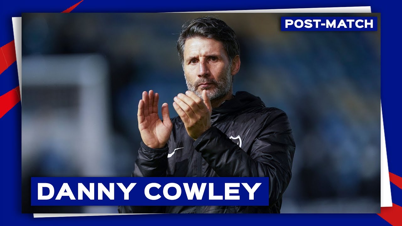 Danny Cowley post-match | Pompey 3-2 MK Dons - YouTube