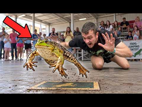 I Competed in the Kentucky Frog Jumping State Championship!