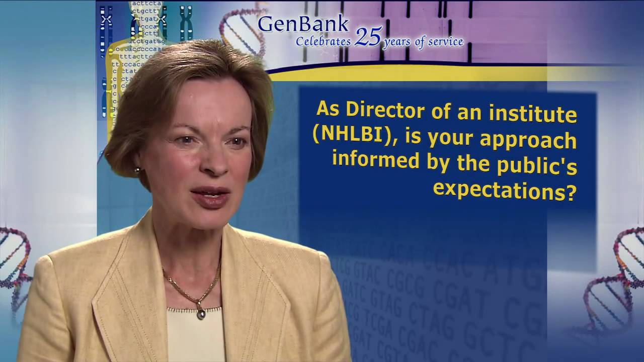 Elizabeth Nabel Interview on the Genbank 25th Anniversary - YouTube