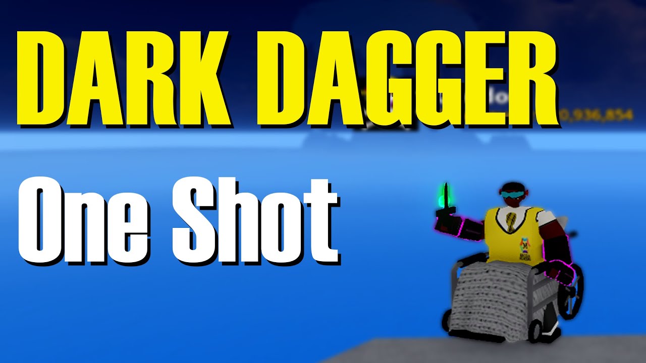 『Best One Shot Combo Dark + Dark Dagger』Roblox | Blox fruits update 17. ...