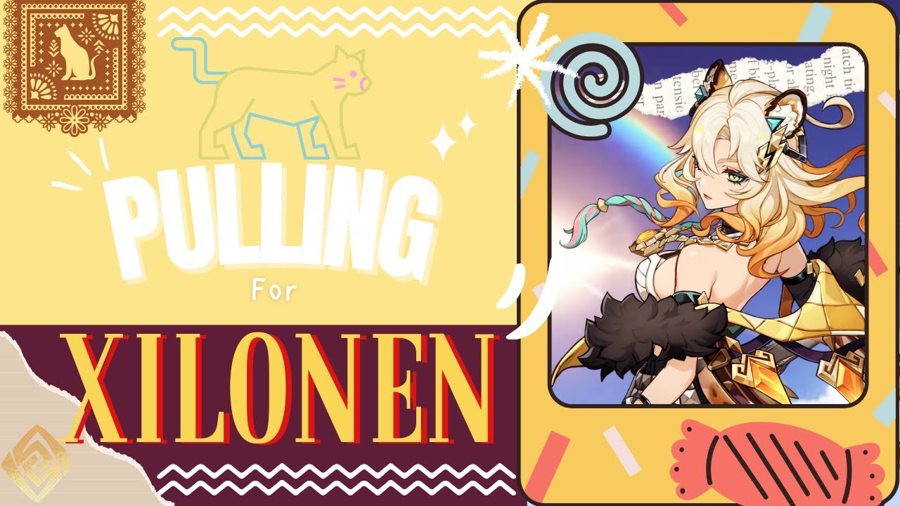 ☕Pulling & Building Xilonen 💫🐈| Kinda Cozy Genshin Impact Gameplay‧₊˚ 彡 ...