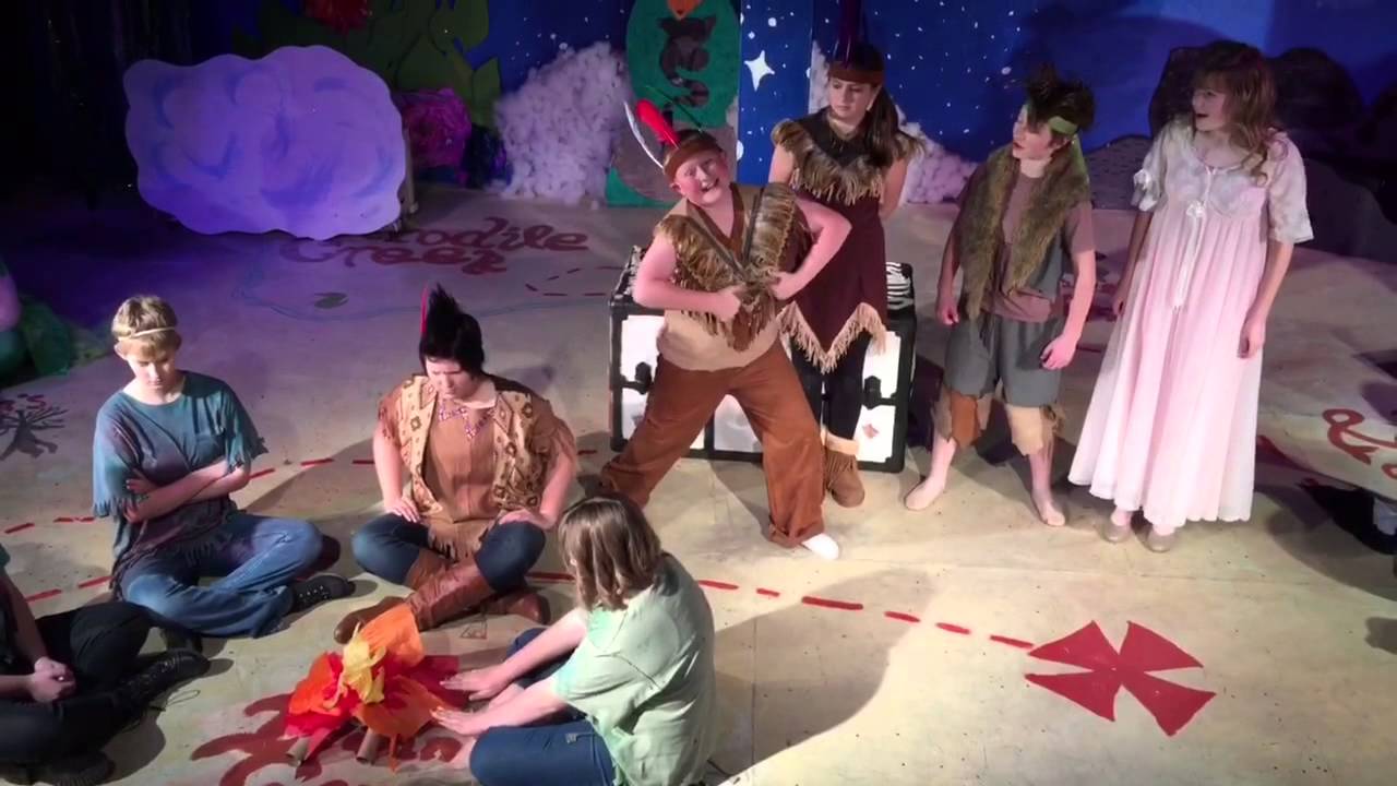 Casper Childrens Theatre Peter Pan 11-2014 - YouTube