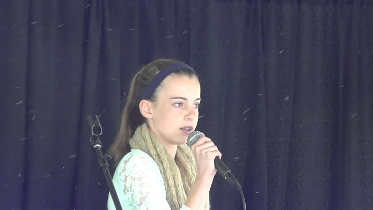 Molly McLane sings "The Wizard and I" for 2014 Montco Idol - YouTube
