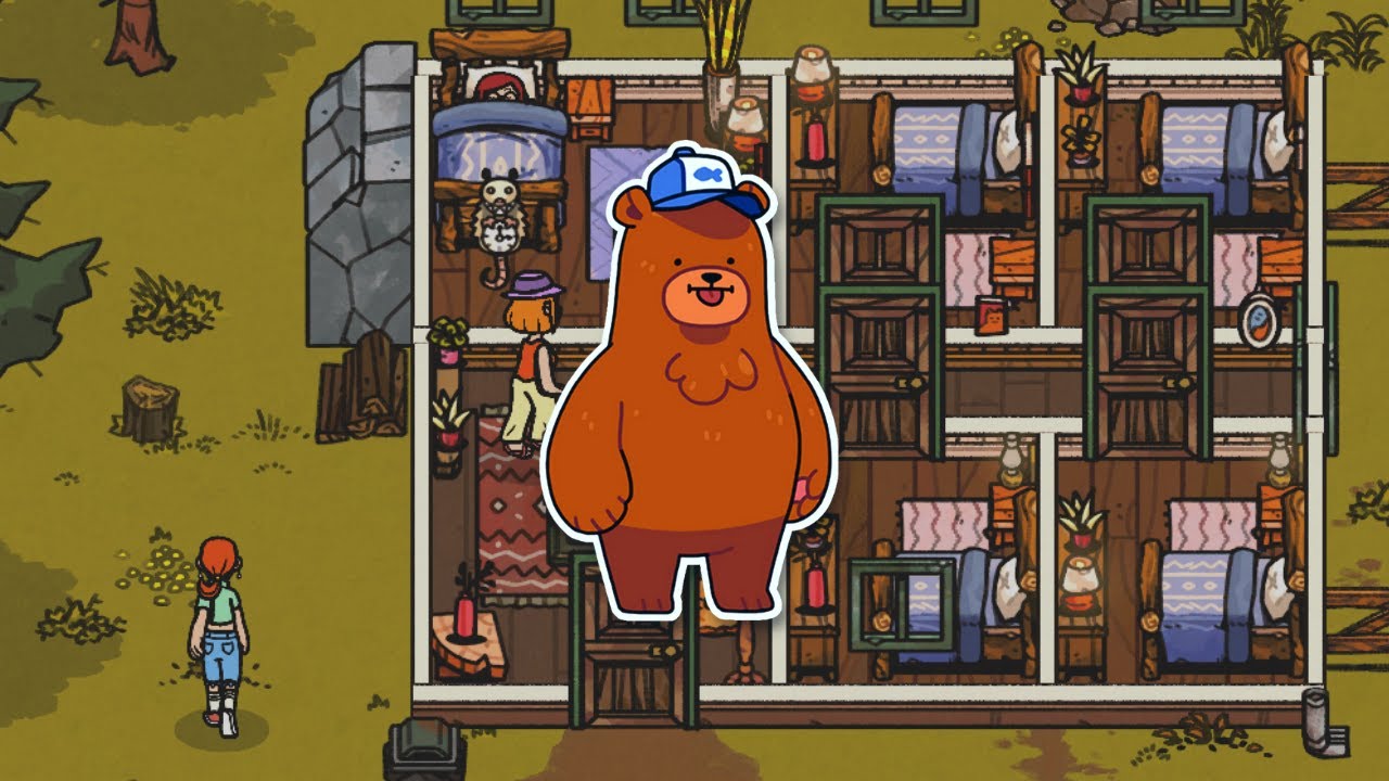 cozy forest shack in bear & breakfast - YouTube