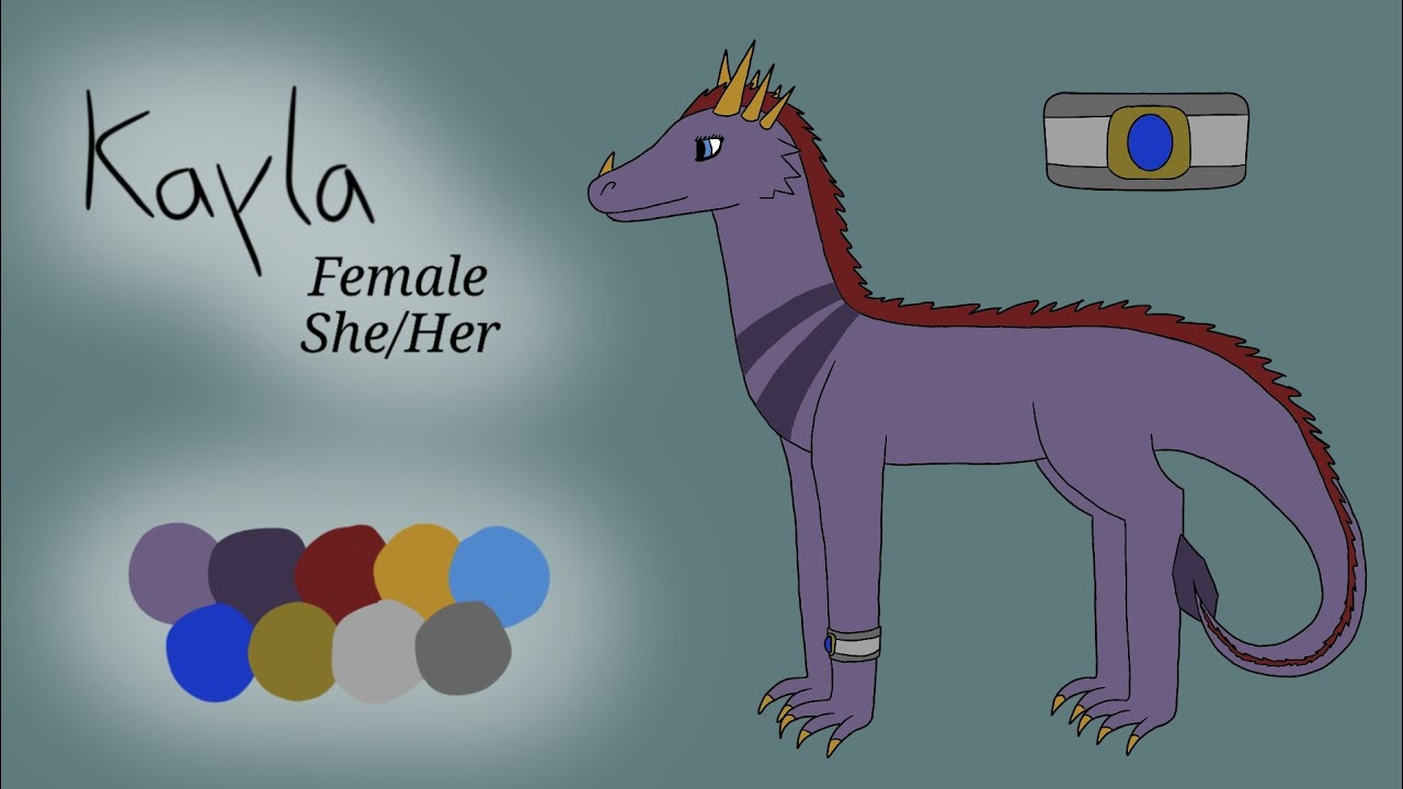 Kayla | OC - Speedpaint - YouTube